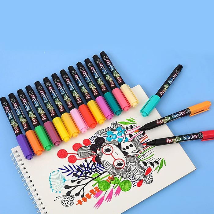 AcrylicMarkers, akrilni flomastri (24 kosov) – PrimePick